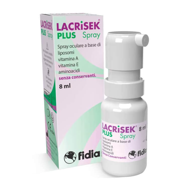 LACRISEK Plus Spray collirio 8 ml - Salute Oculare - Fidia